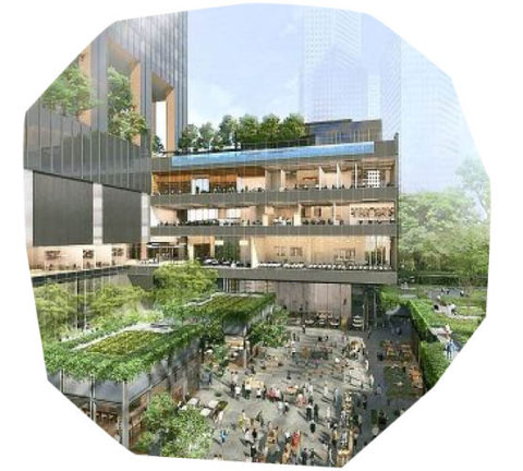 Singapore’s Guoco Midtown To Include Multiple Gardens | Biophilial